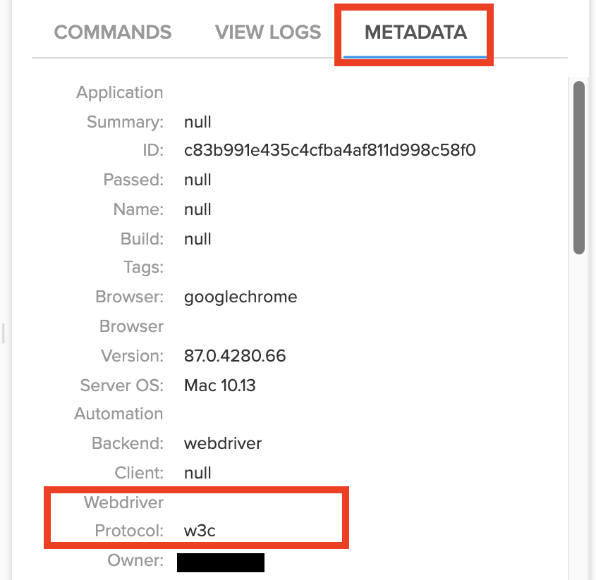 W3C WebDriver Capabilities Support | Resources & Community